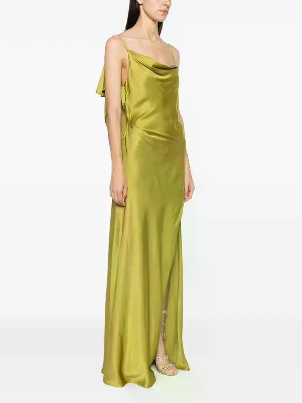 Arcina Ori Odessa Ruffled-back Maxi Dress