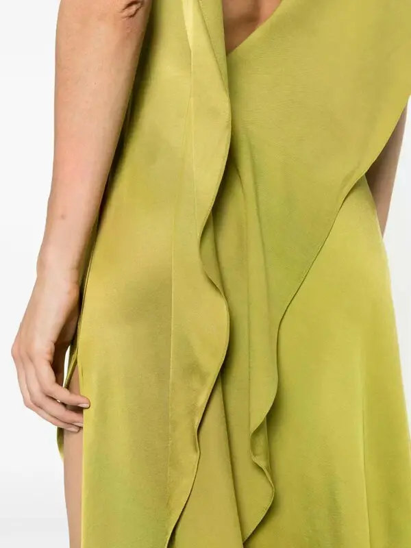 Arcina Ori Odessa Ruffled-back Maxi Dress