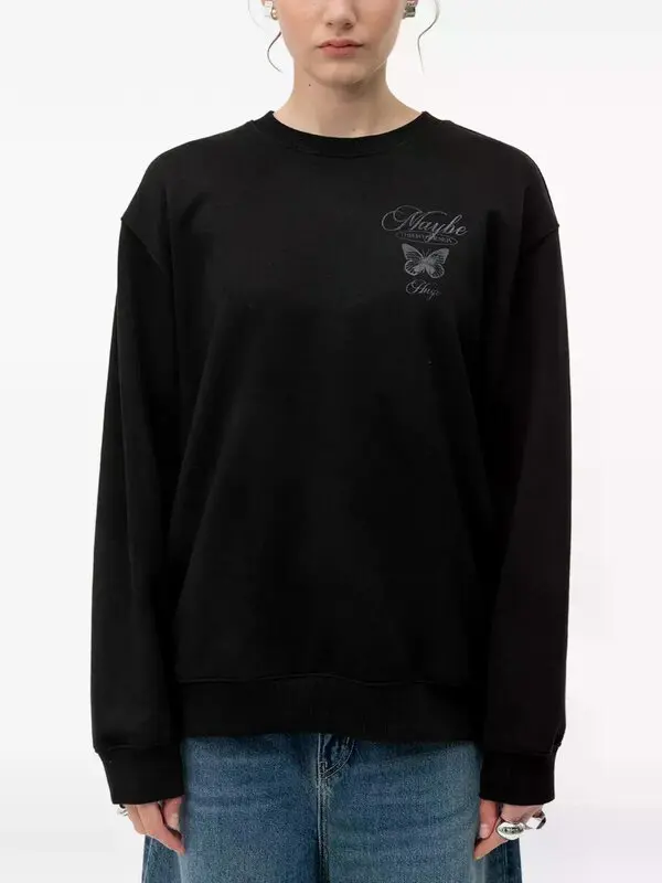 Hugo Butterfly-print Sweatshirt - Black