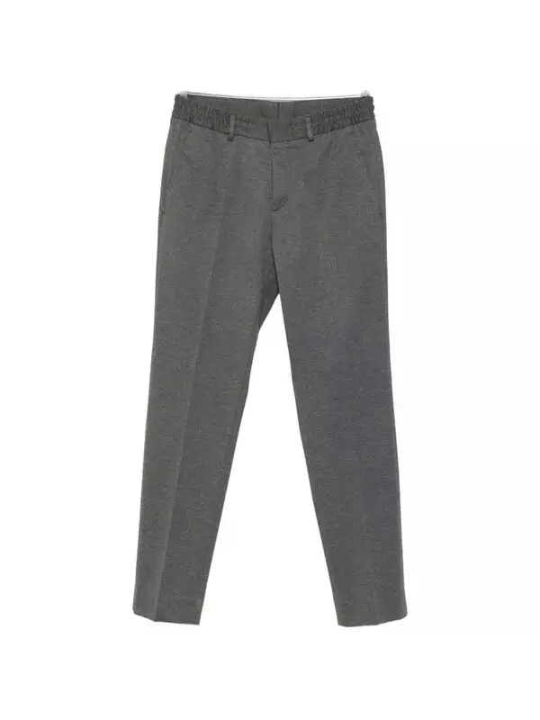 Karl Lagerfeld Pressed-crease Trousers - Grey