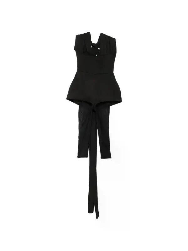VESTIAIRE D'UN OISEAU LIBRE Zip-fastening Jumpsuit - Black