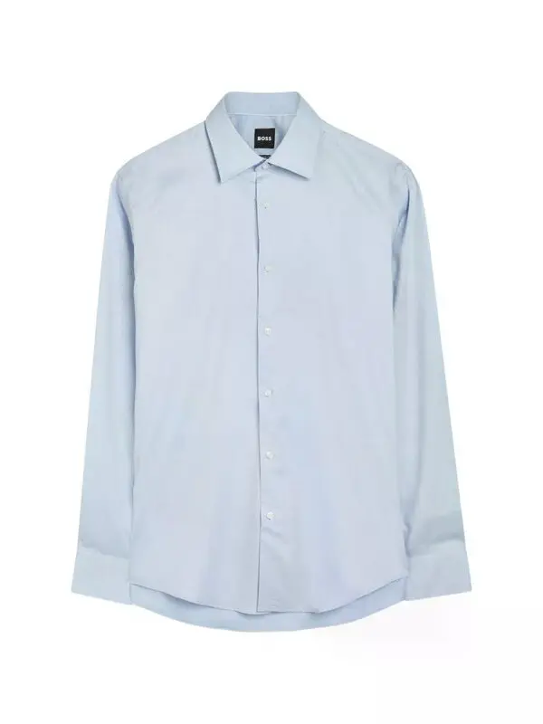 BOSS Micro-patterned Shirt