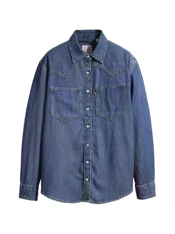 LEVI'S Teodora Western Shirt - Blue