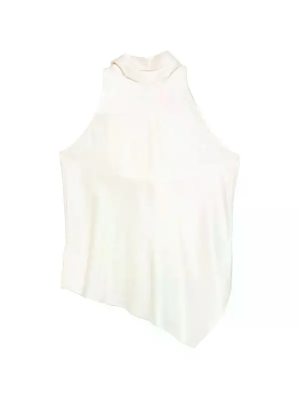 Brunello Cucinelli Asymmetric Halterneck Top