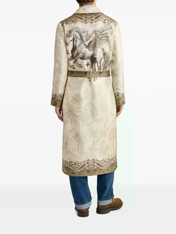 Etro Pegaso Paisley-print Coat