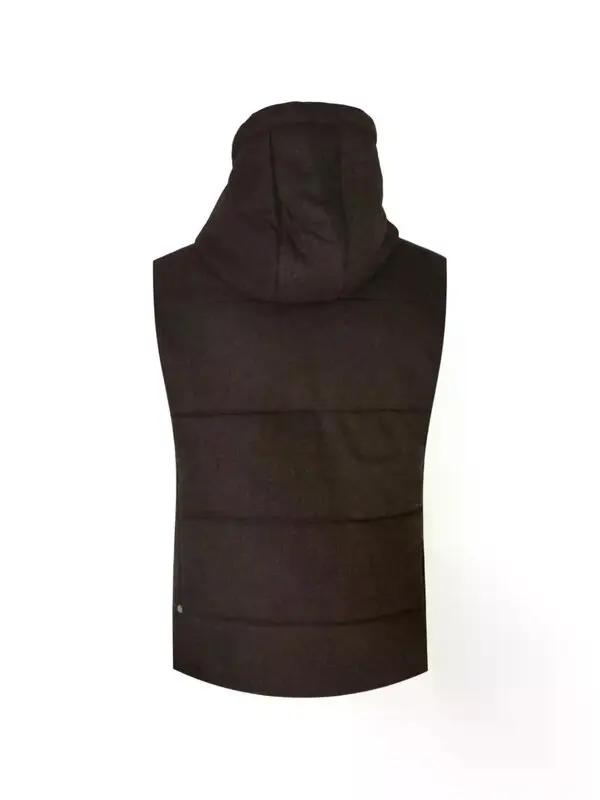 GRAN SASSO Hooded Quilted Gilet