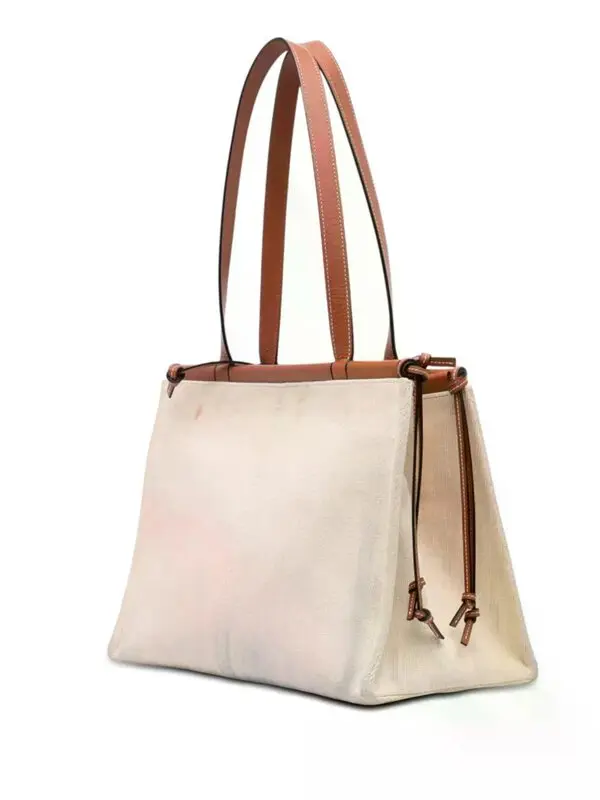 Loewe 2020 Large Canvas Cushion Tote Bag