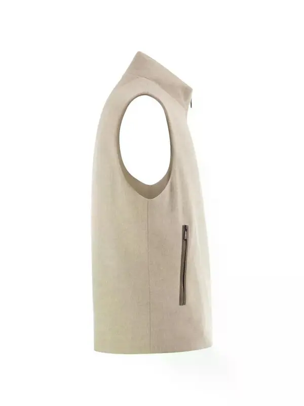 MOORER Reversible Quilted Gilet