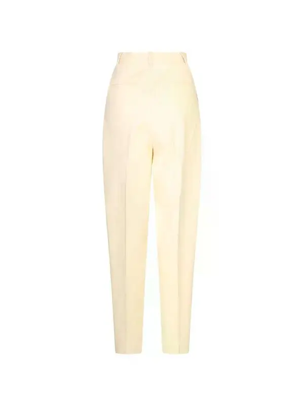 Fabiana Filippi Pleated Tapered Trousers - Neutrals