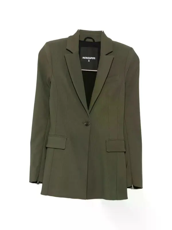 Patrizia Pepe Zip-cuff Blazer