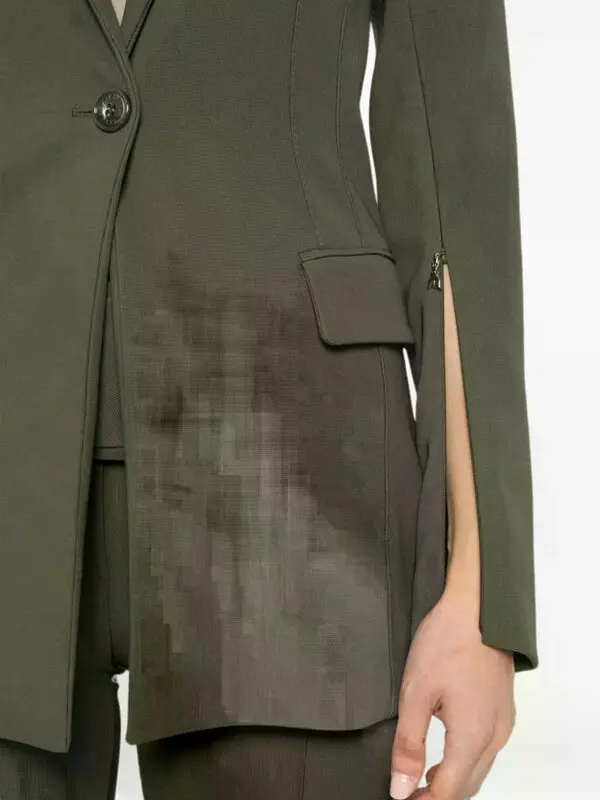 Patrizia Pepe Zip-cuff Blazer