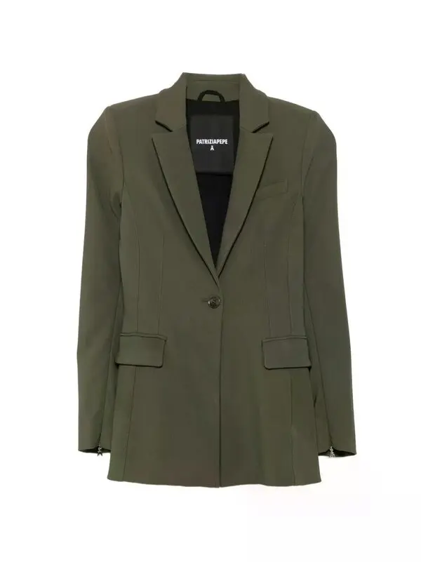 Patrizia Pepe Zip-cuff Blazer