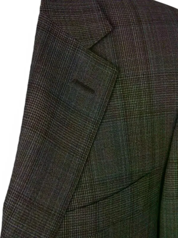Canali Check-pattern Suit