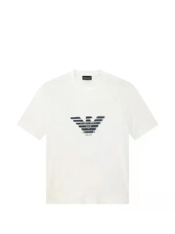 Emporio Armani Logo-print Short-sleeve T-shirt - White