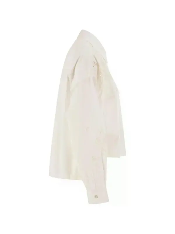 Max Mara Broderie Anglaise Embroidered Shirt