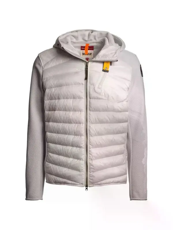 PARAJUMPERS Nolan Hybrid Hooded Down Jacket - Grey