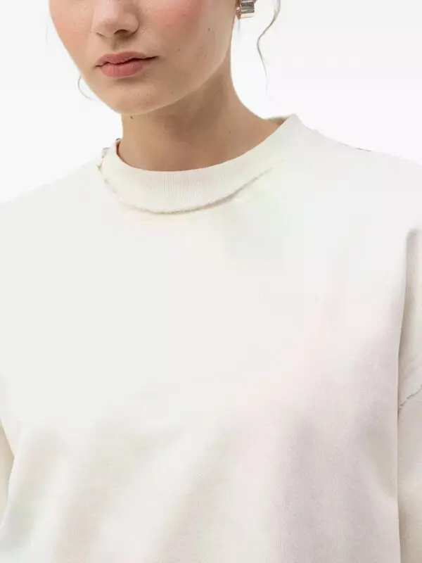 Hugo Raw-edge Crew-neck Sweater
