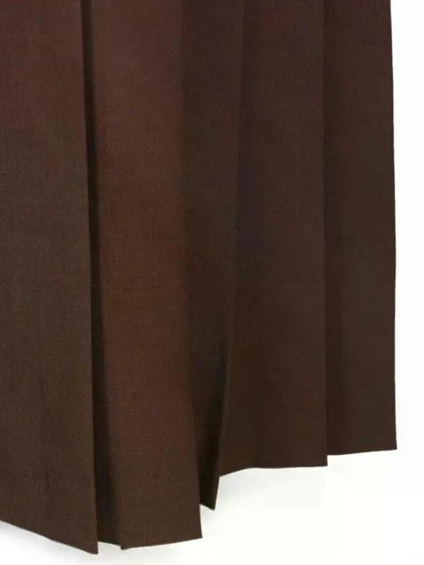 AL DUCA D’AOSTA 1902 Long Pleated Skirt