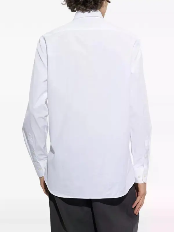 Paul & Shark Button-down Chest-pocket Shirt - White
