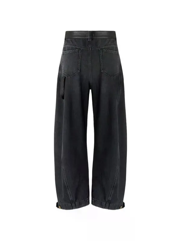 Pinko Panelled Zipped Jeans