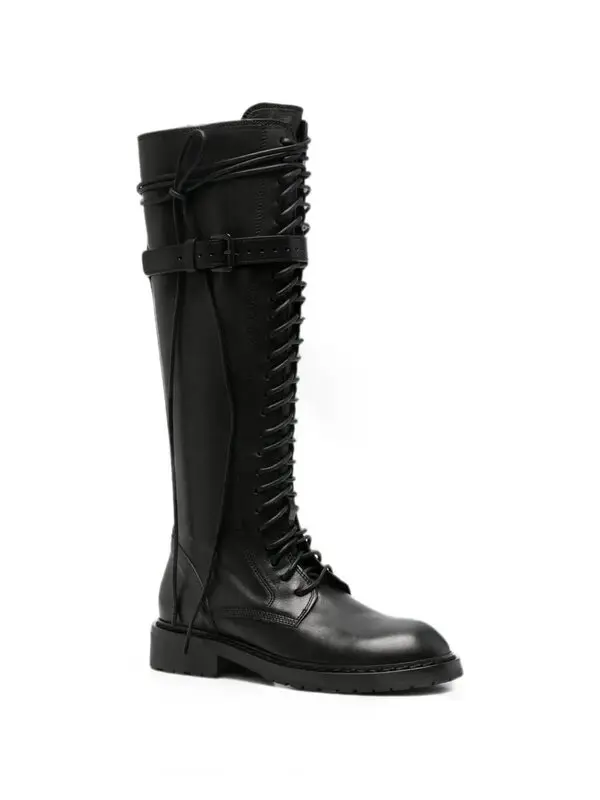 ANN DEMEULEMEESTER Knee-high Lace-up Boots