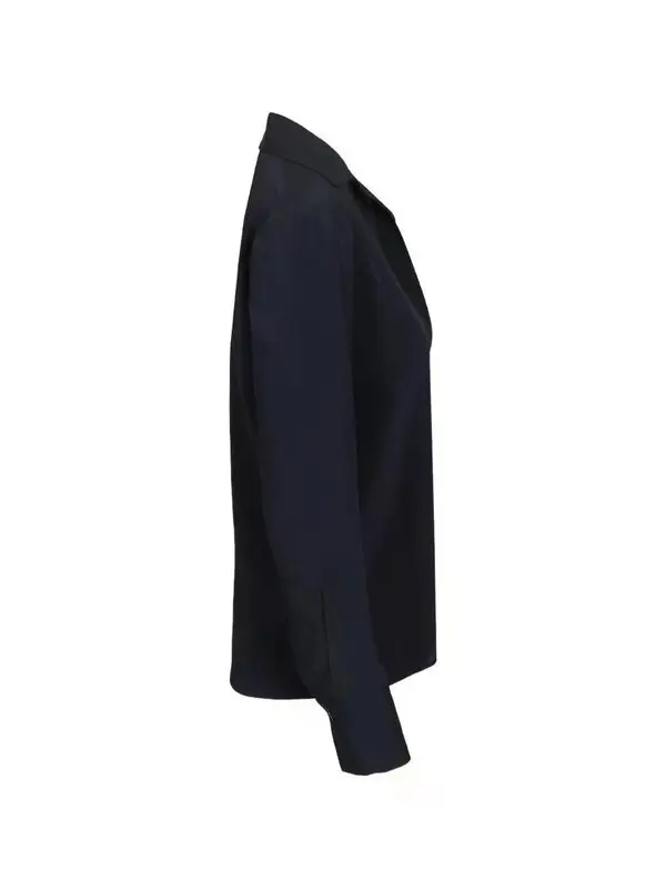 AL DUCA D’AOSTA 1902 V-neck Silk Blouse