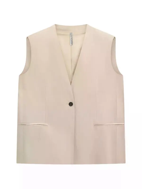 Liviana Conti Eddie Waistcoat - Neutrals