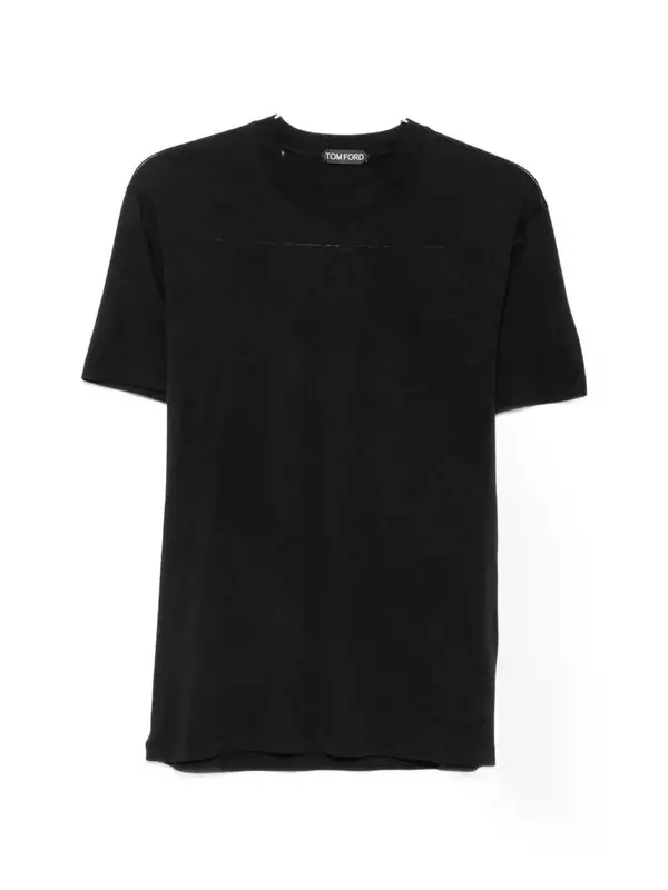TOM FORD Crew-neck T-shirt - Black