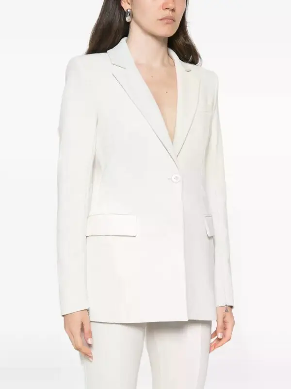 Patrizia Pepe Zip-cuff Single-breasted Blazer