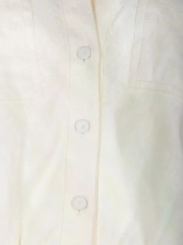 ANDRES OTALORA Belted Button-up Jumpsuit