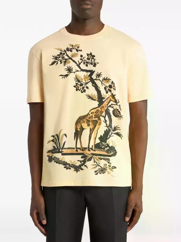 Etro Giraffe-print T-shirt