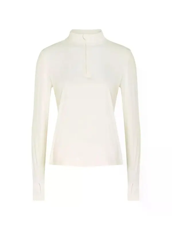 TALA Quarter-zip Long-sleeve Top
