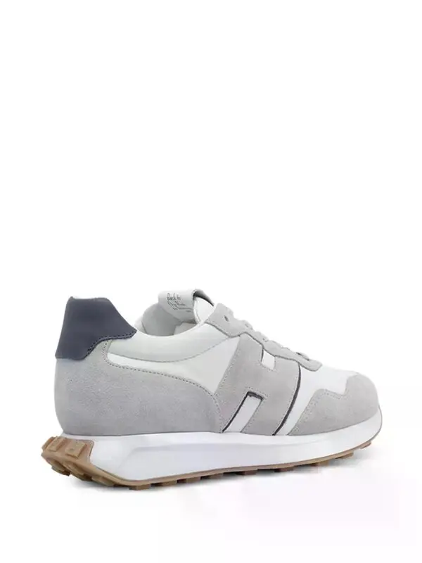 Hogan H601 Logo-patch Leather Sneakers