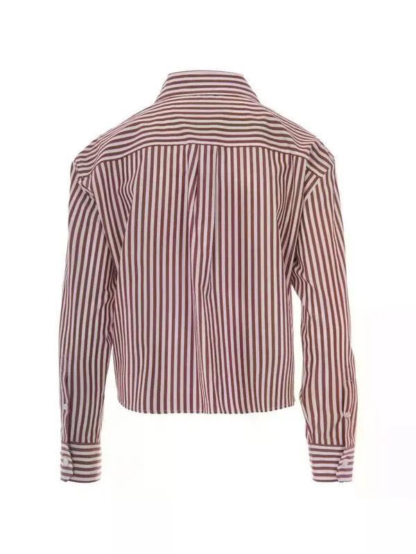 Max Mara Vertical Stripe Cotton Shirt