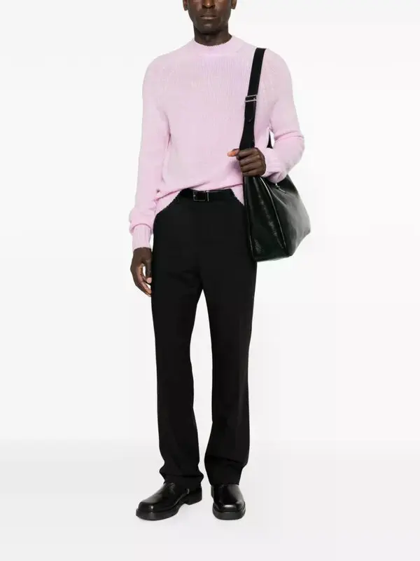 TOM FORD Seamless Brushed Cashmere Crew Neck Sweater