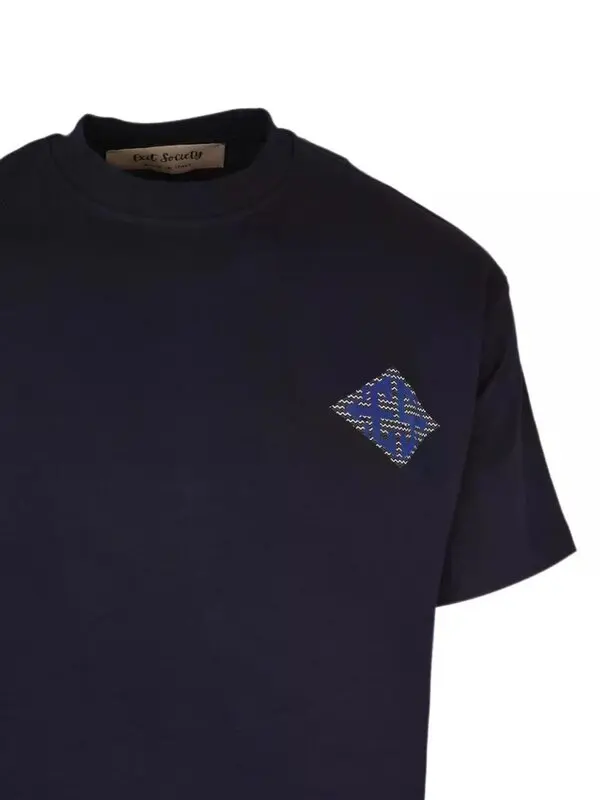 EXIT SOCIETY Bird-print T-shirt