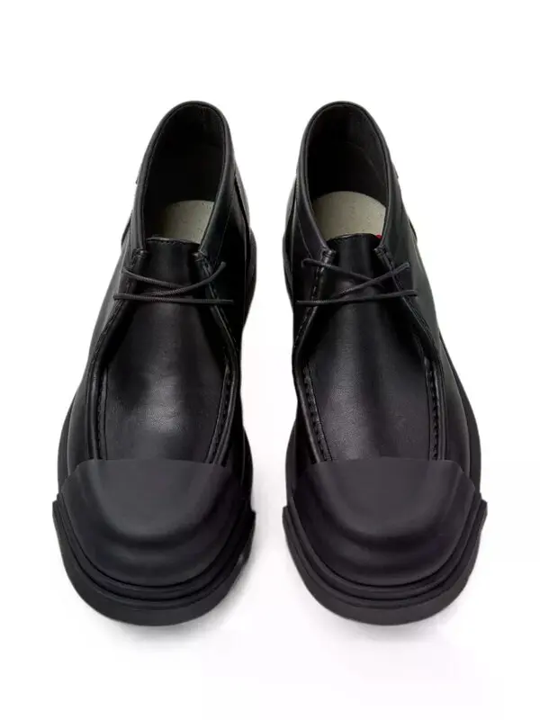 Camper Junction Leather Ankle Boots