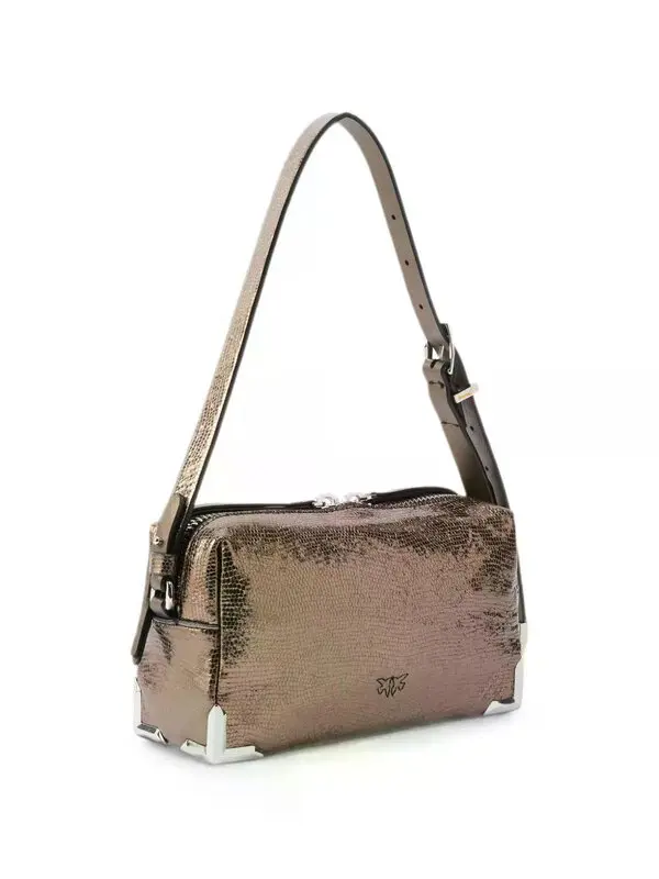 Pinko Love Birds Shoulder Bag - Brown