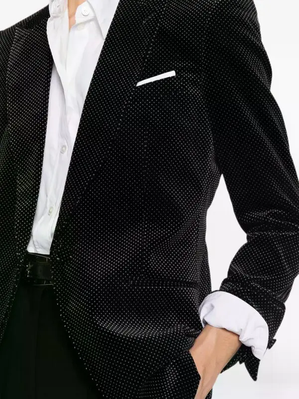 TOM FORD Polka-dot Velvet Blazer