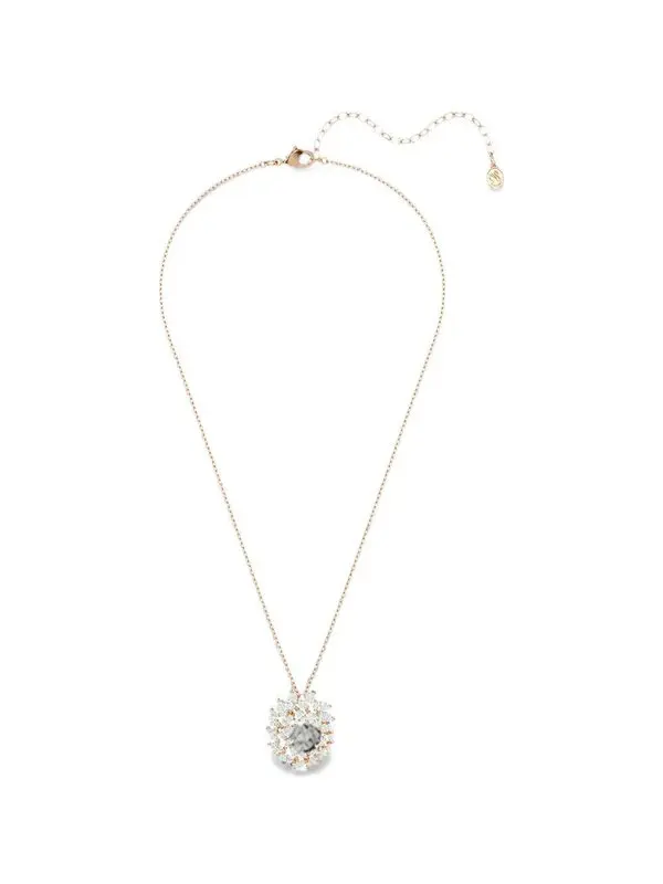 SWAROVSKI Wreath-pendant Necklace - Pink