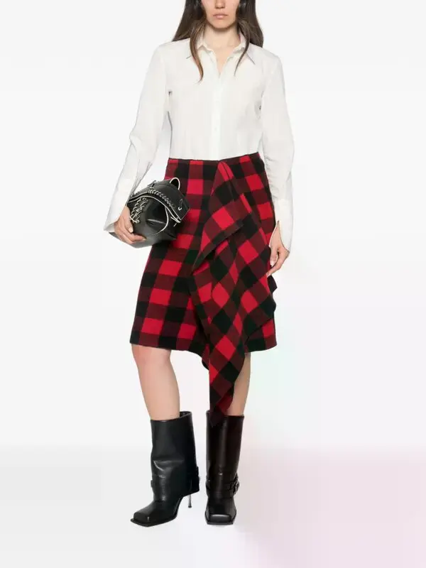 Patrizia Pepe Jacquard-patterned Poplin Shirt