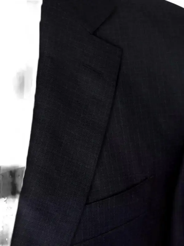 Canali Check-pattern Single-breasted Suit