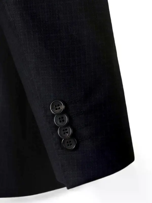 Canali Check-pattern Single-breasted Suit