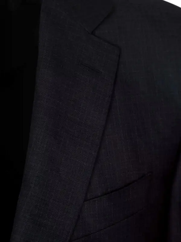Canali Check-pattern Single-breasted Suit