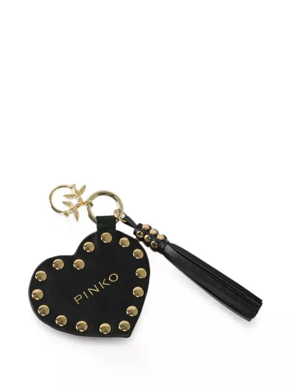 Pinko Studded Heart-shape Keyring