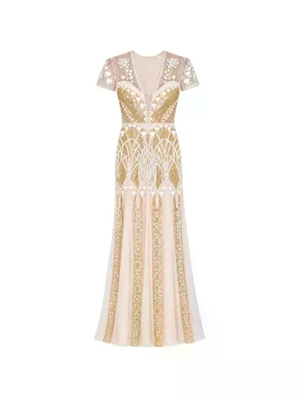 TEMPERLEY LONDON Cabira Gown - Pink