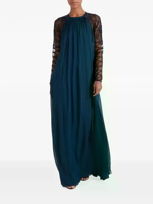 TEMPERLEY LONDON Imogen Beaded Maxi Dress