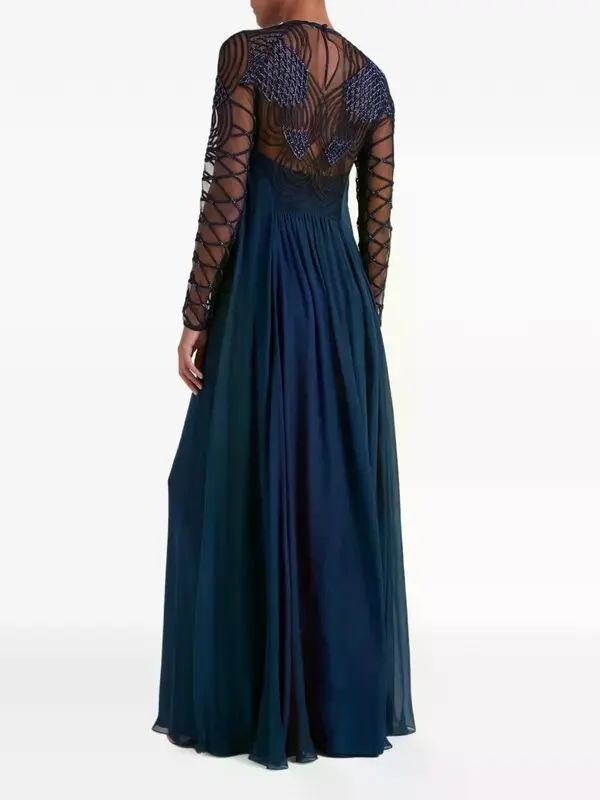 TEMPERLEY LONDON Imogen Beaded Maxi Dress