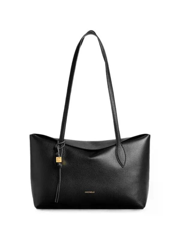 COCCINELLE Leather Shoulder Bag - Black