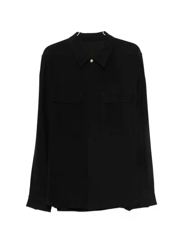 Rick Owens Long-sleeve Shirt - Black